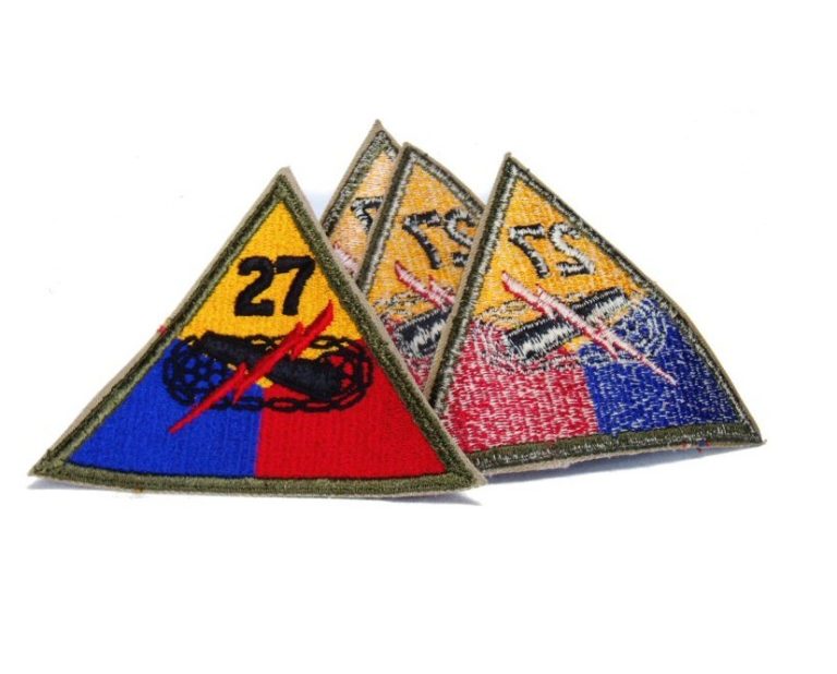 27th Armored Patch, Color