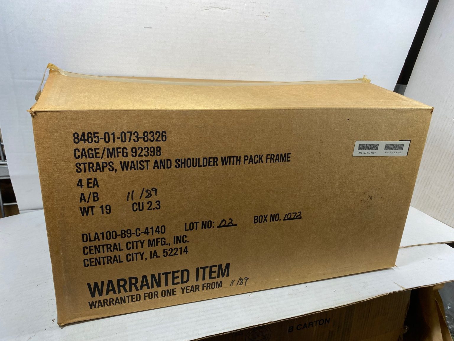 Lc-2 Alice Pack Frame With Straps