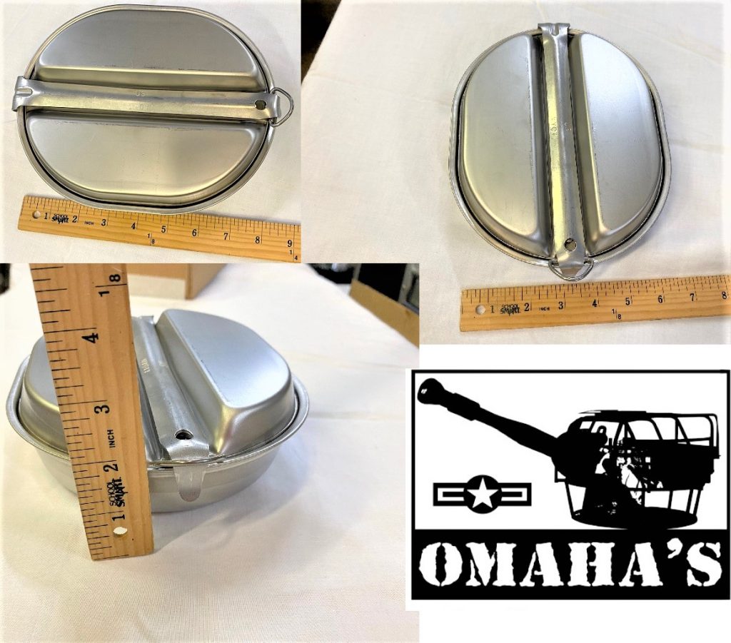 Military Issue Mess Kit, Stainless Steel New Original Box