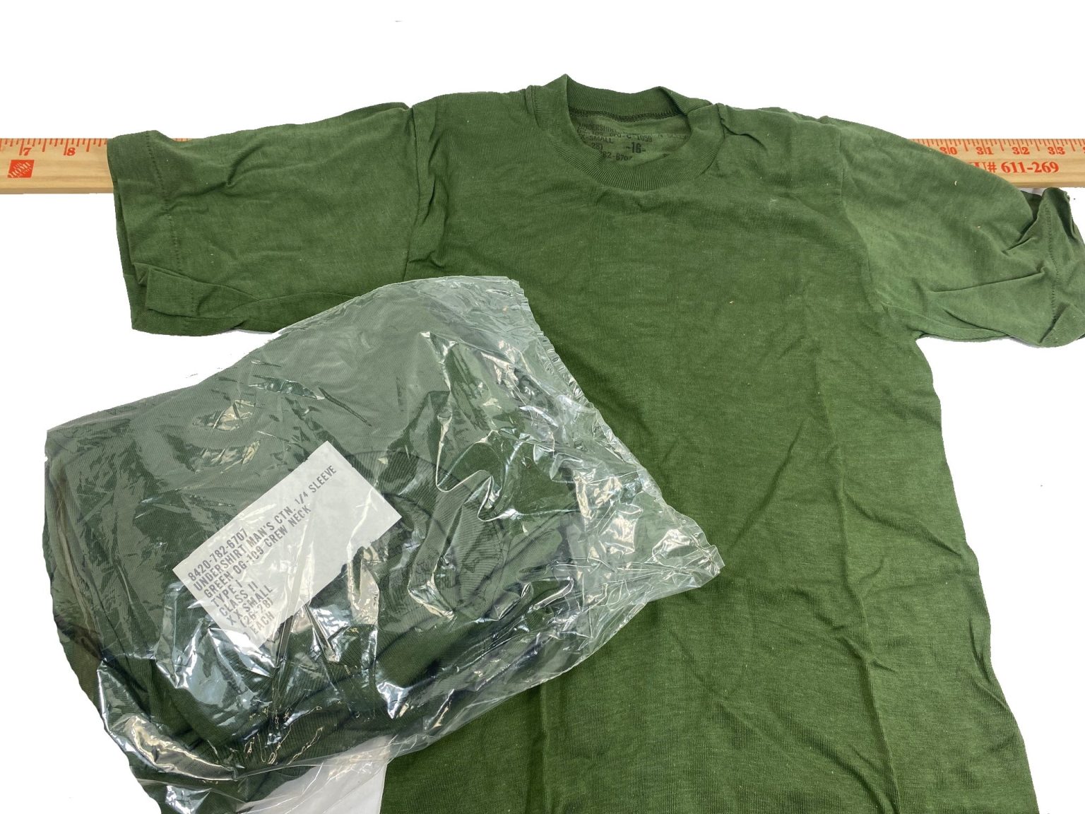 OD T-shirt, XXS, 3 Pk