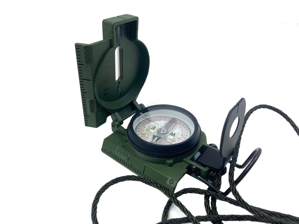 Us Issue Lensatic Compass W/case-new