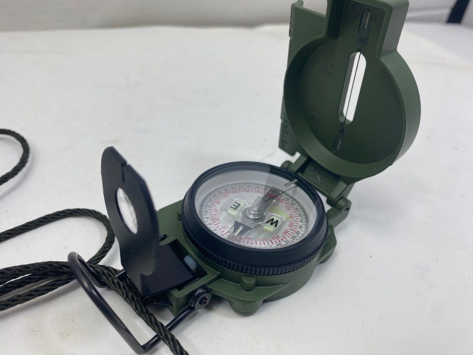 Us Issue Lensatic Compass W/case-new