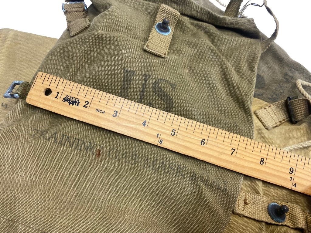 U.S. WW2 Gas Mask Bags