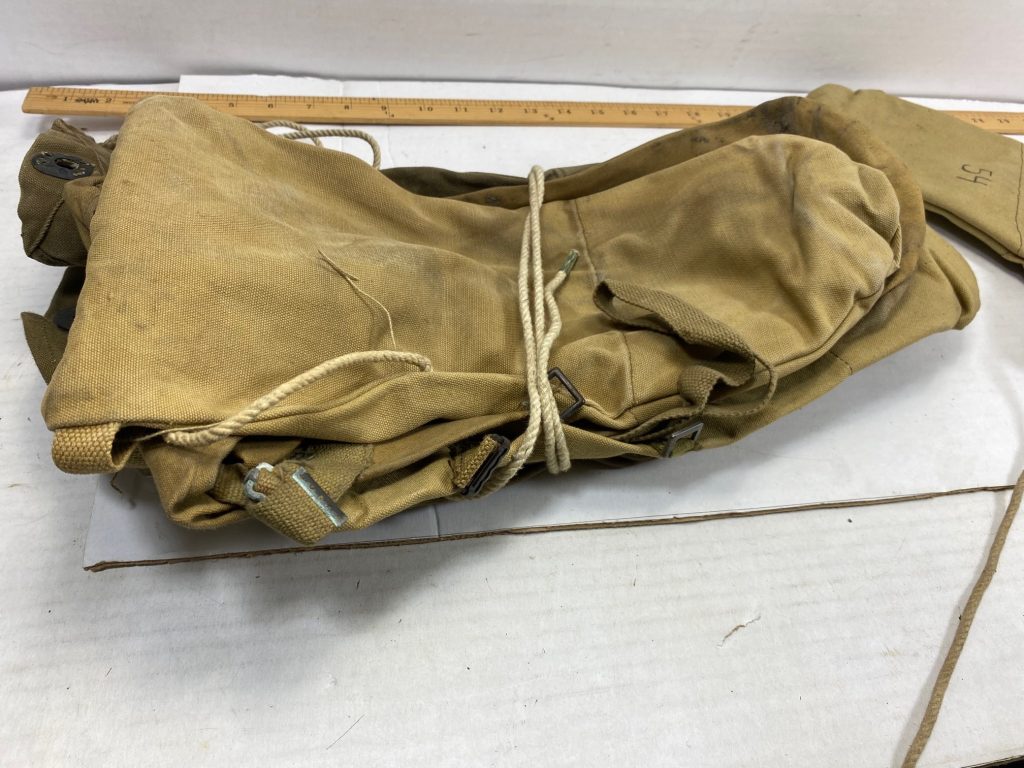U.S. WW2 Gas Mask Bags
