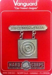 USMC Rifle Marksman Badge