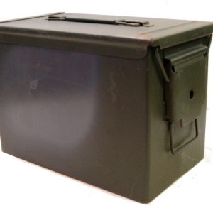 Wood Military Box with Rope Handles- Genuine Surplus