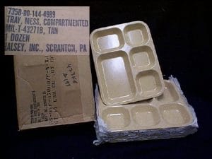 Military Mess Tray, Bakelite