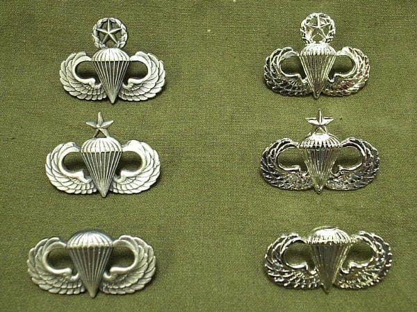 Airborne Jump Wings, Senior