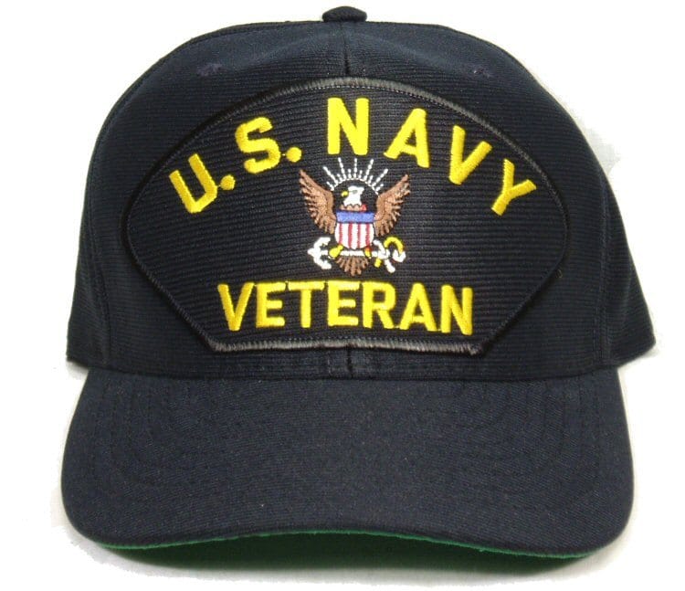 U.S. Navy Veteran Cap W/ Eagle