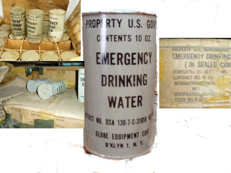 Emergency Drinking Water
