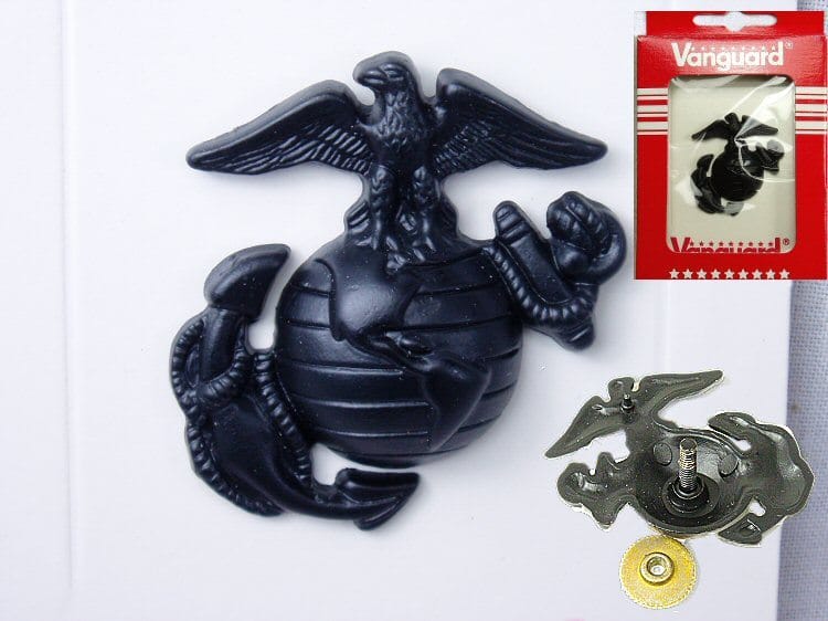 Usmc Ega Cap Device Black