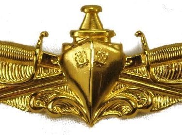 Navy Surface Warfare Insignia
