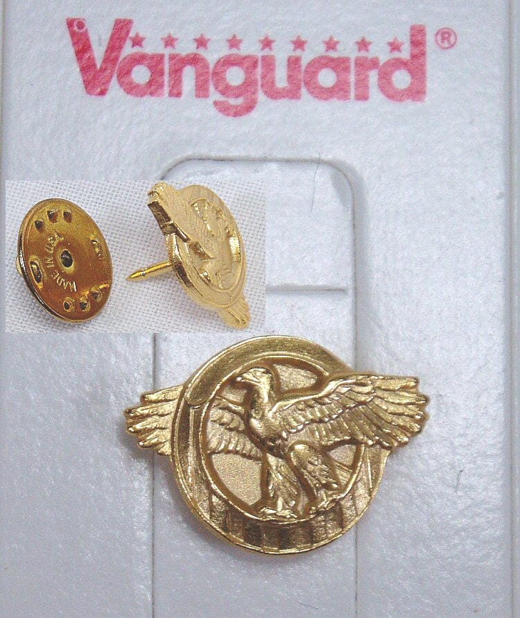 Ruptured Duck Pin, Ww2