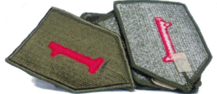 1st Infantry Patch, Color