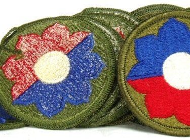 9th Infantry Patch, Color