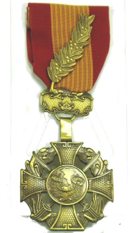 Vietnam Cross Of Gallantry Medal, Fsm