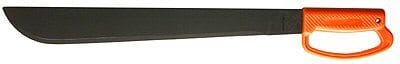 Machete w/ Handguard, Orange