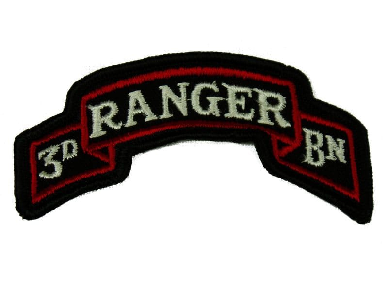 3rd Ranger Batallion Scroll