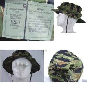 Tiger Stripe Boonie Hat, V.n Style, R & B