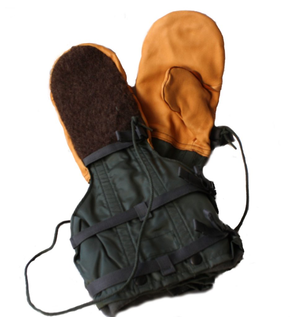 Usaf Flyer's Mittens Air force Size Medium with 100% wool insert