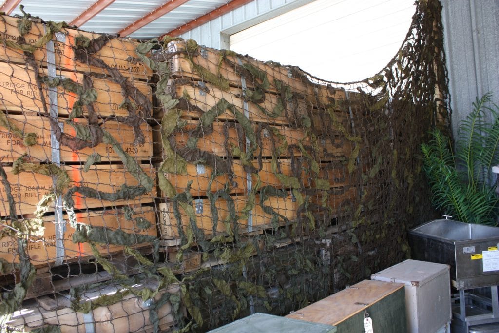 Burlap Military Camo Net from Portugese. Heavy duty cotton