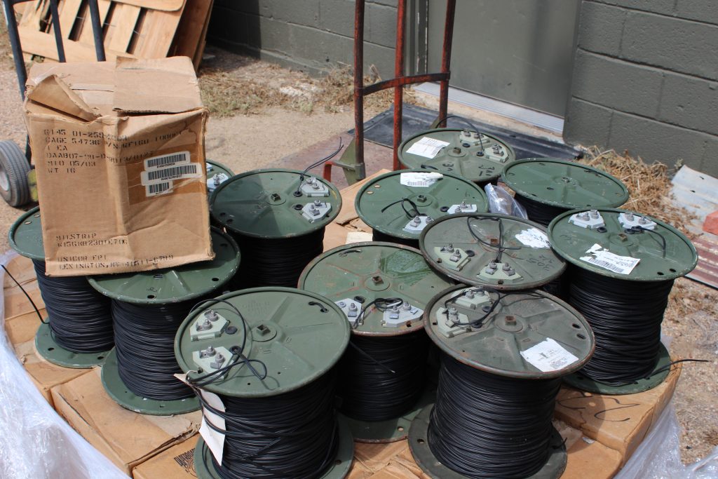 Communications Wire Spool