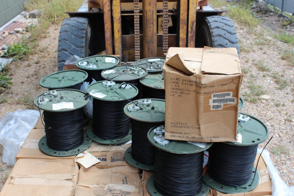 Communications Wire Spool