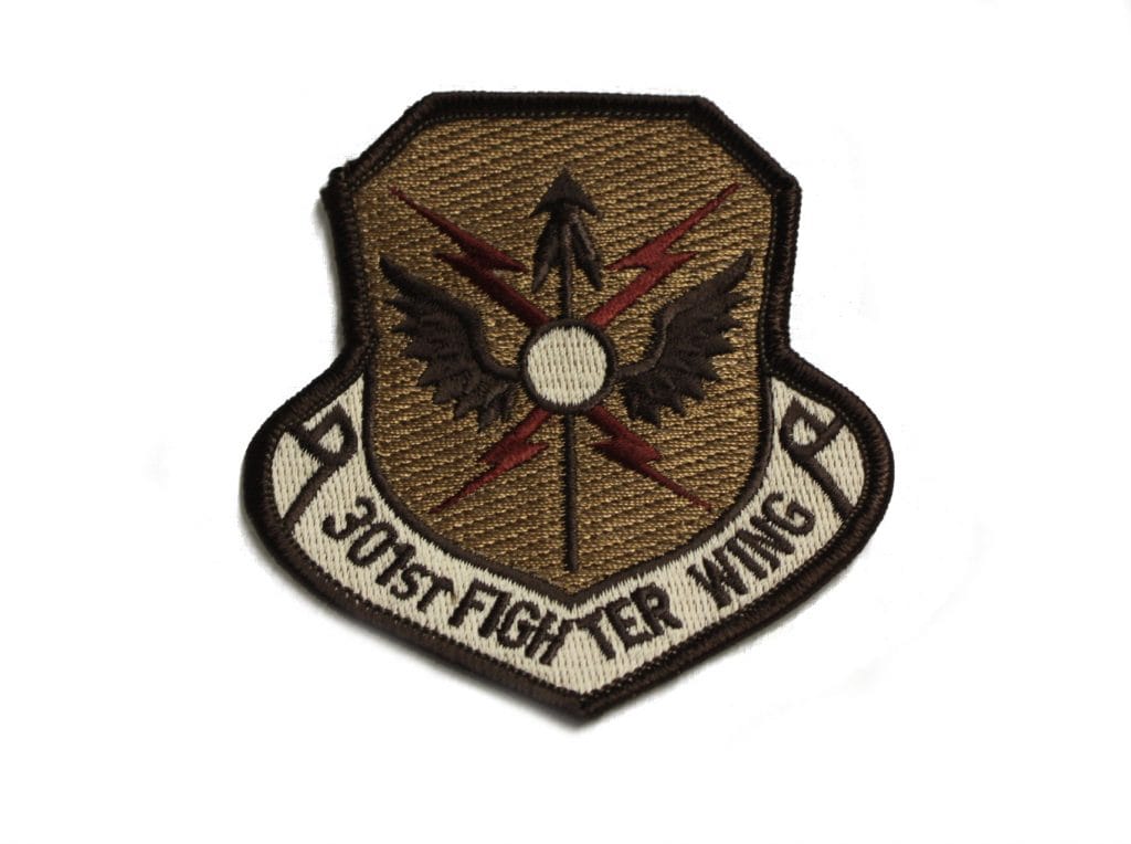 301st Fighter Wing Patch