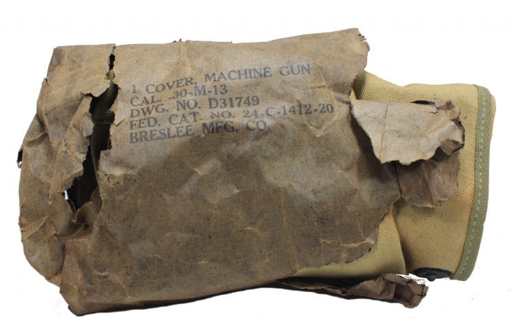 M13 Machine Gun Cover .30 cal Machine Gun. New Old Stock