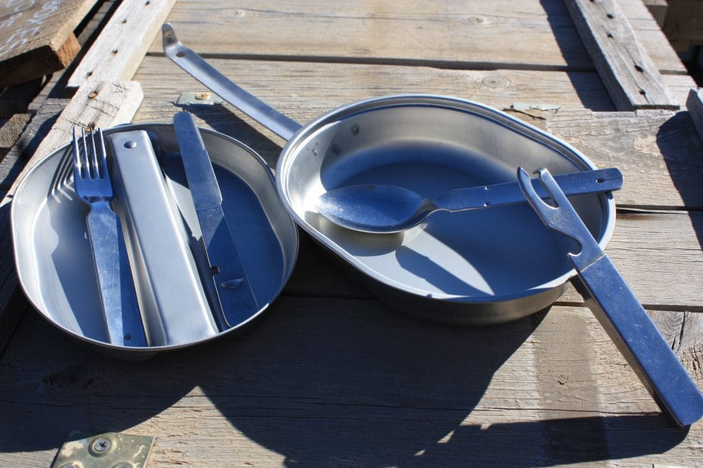 German 4pc Mess Kit Utensils