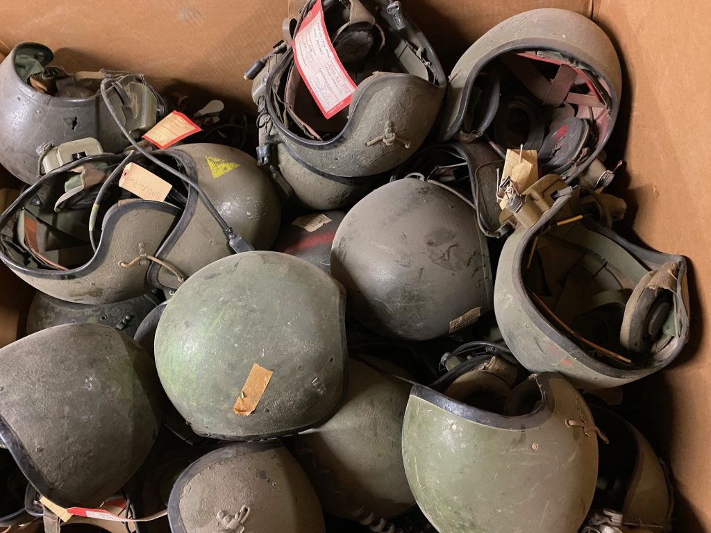 Cvc Tankers Helmet Old Style T-56 Pre 1980's Dukakis