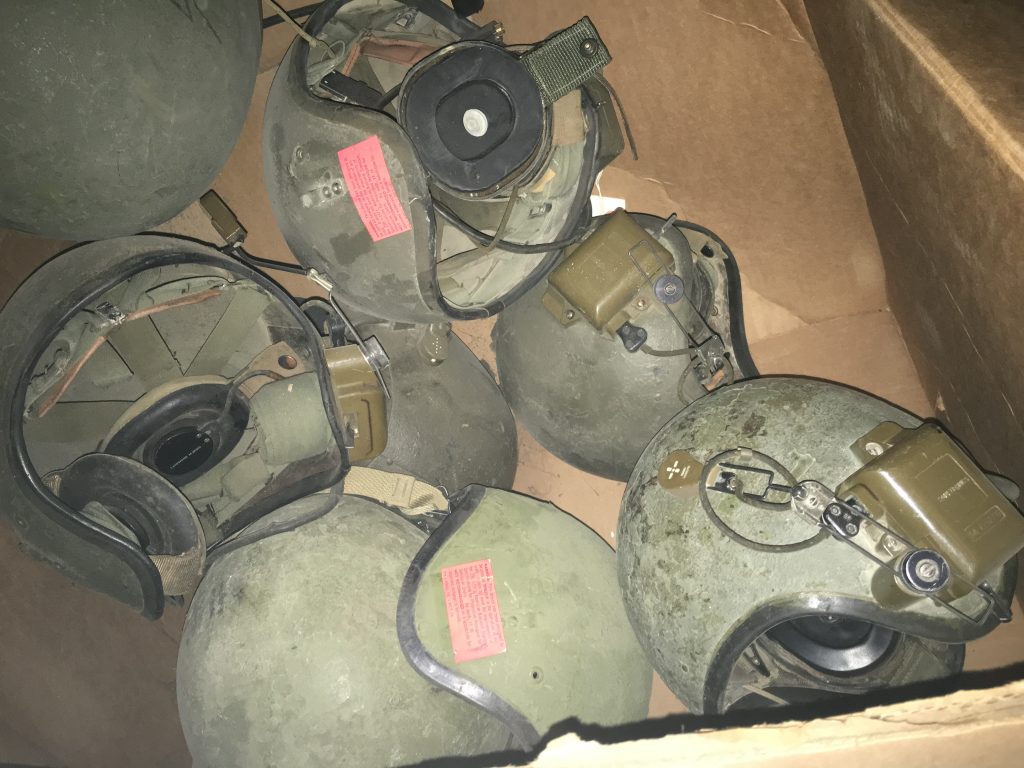 Cvc Tankers Helmet Old Style T-56 Pre 1980's Dukakis