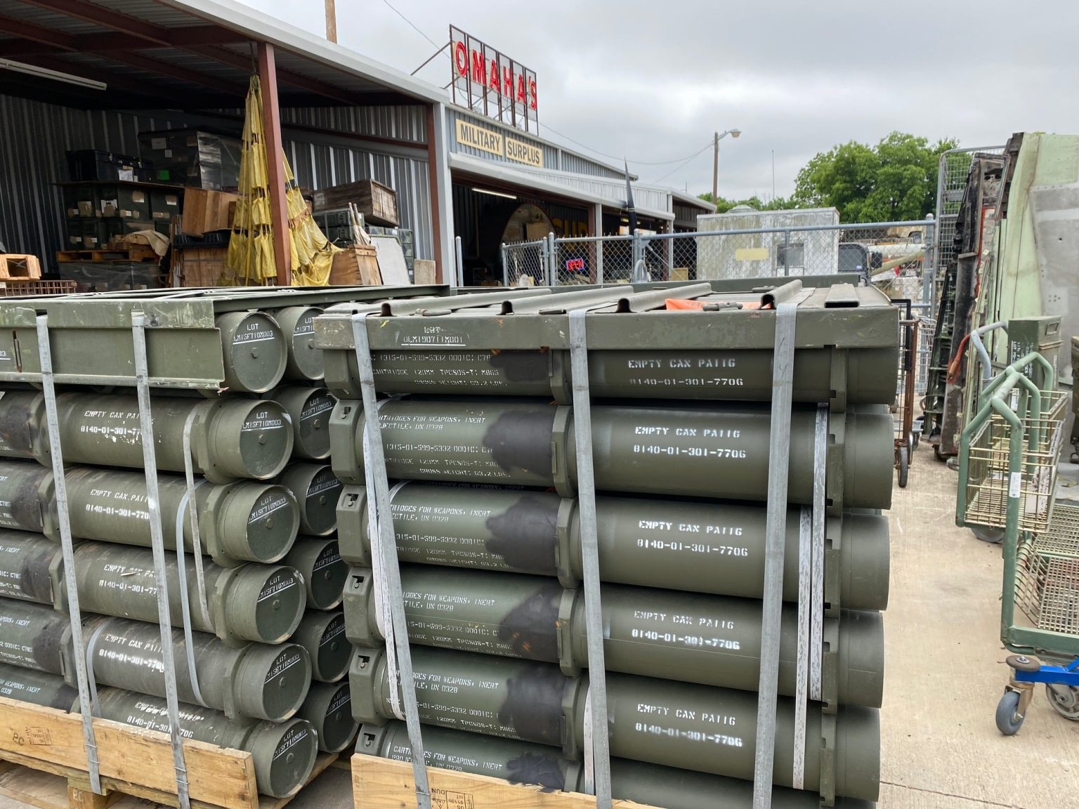 120MM Projectile Inert Cartridge Casing