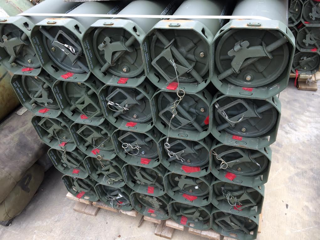 120MM Projectile Inert Cartridge Casing