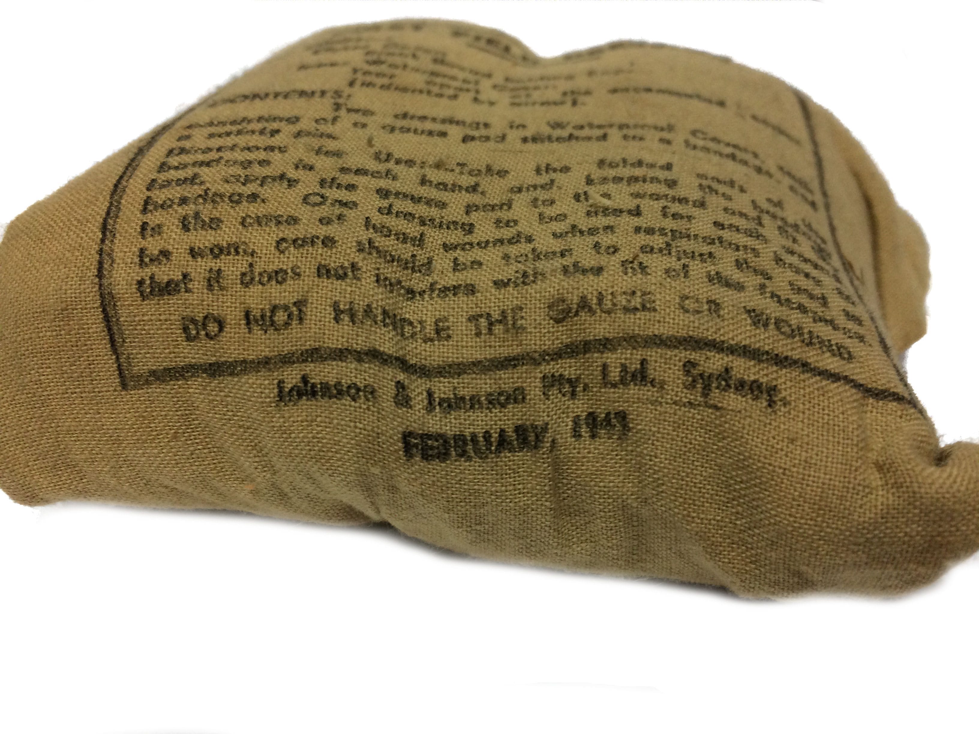 M1937 WW2 First Field Dressing British 1943 dated