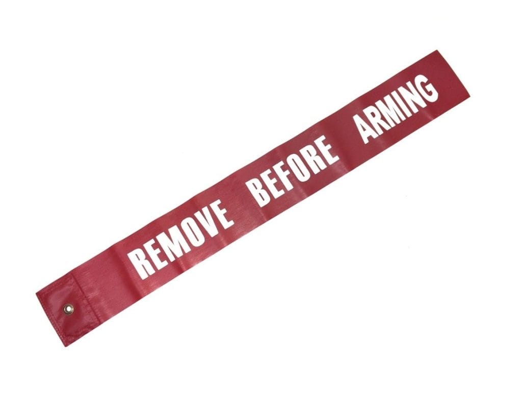 Remove Before Arming Tag - Omahas Army Navy Surplus