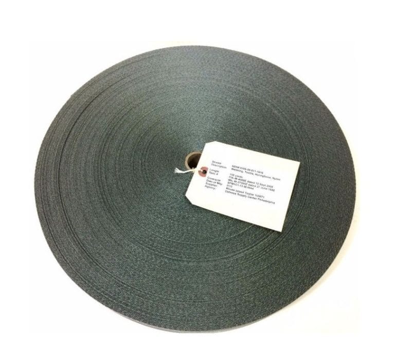 1 3/4'' x 100 yds Military Grey Nylon Webbing Roll - Omahas Army Navy ...