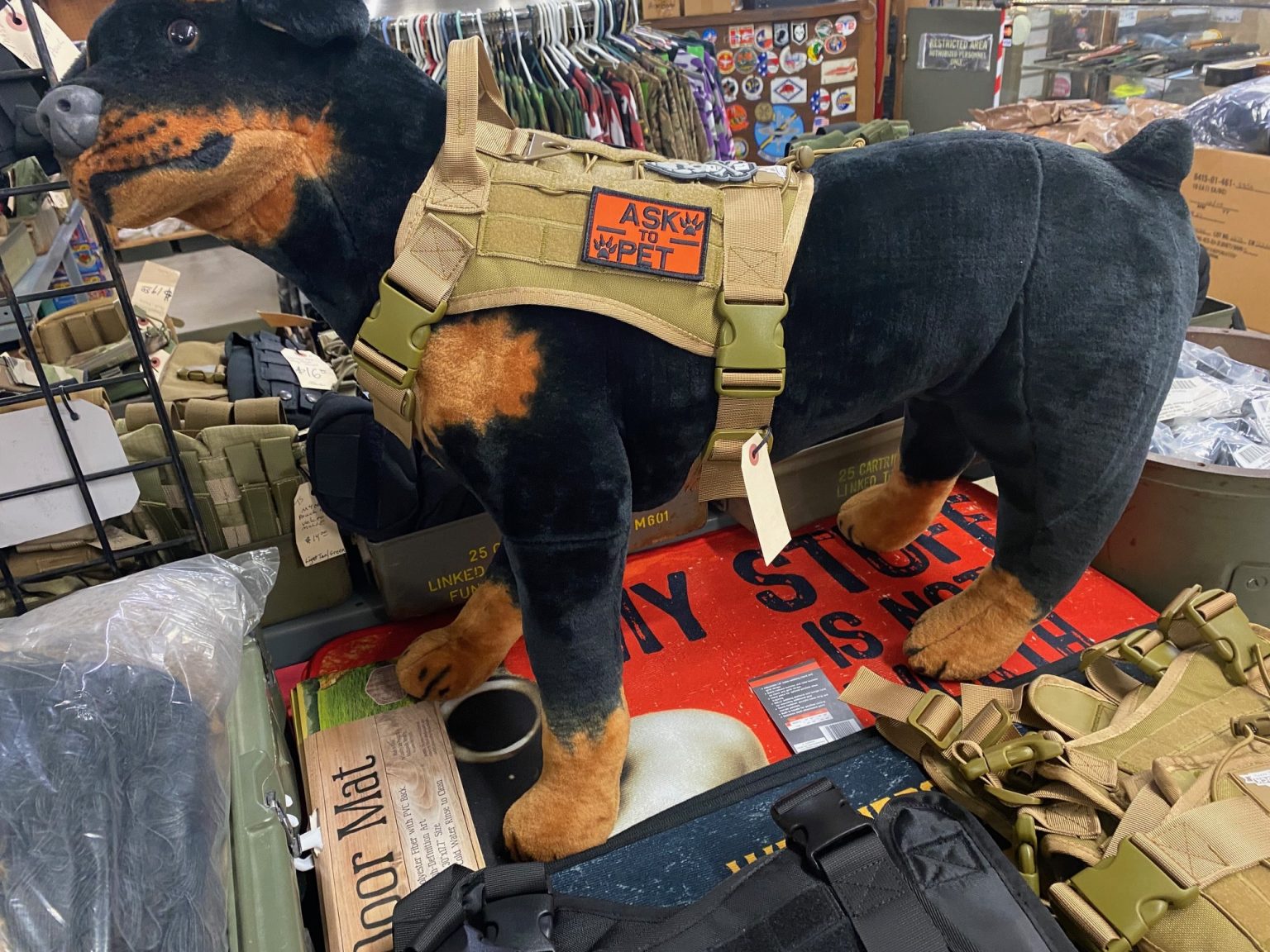 K-9 Molle Tactical Dog Vest - Omahas Army Navy Surplus