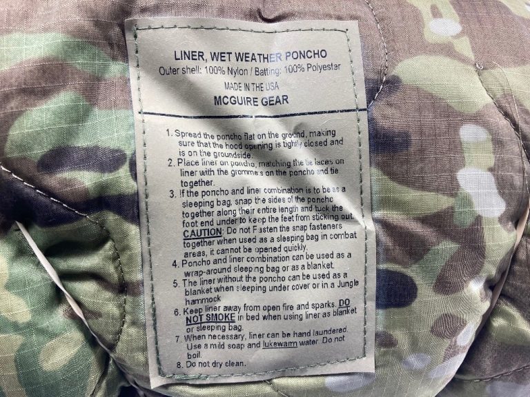 OCP Scorpion Poncho Liner, New - Omahas Army Navy Surplus