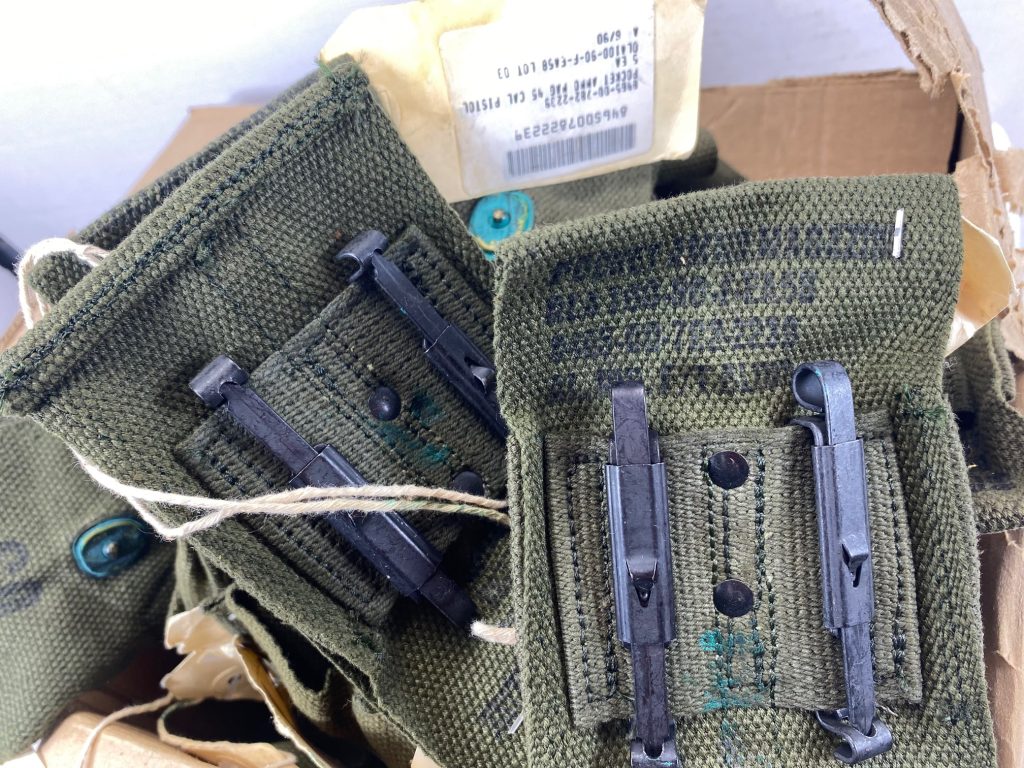 45 Caliber Mag Pouch w/ Tag - Omahas Army Navy Surplus