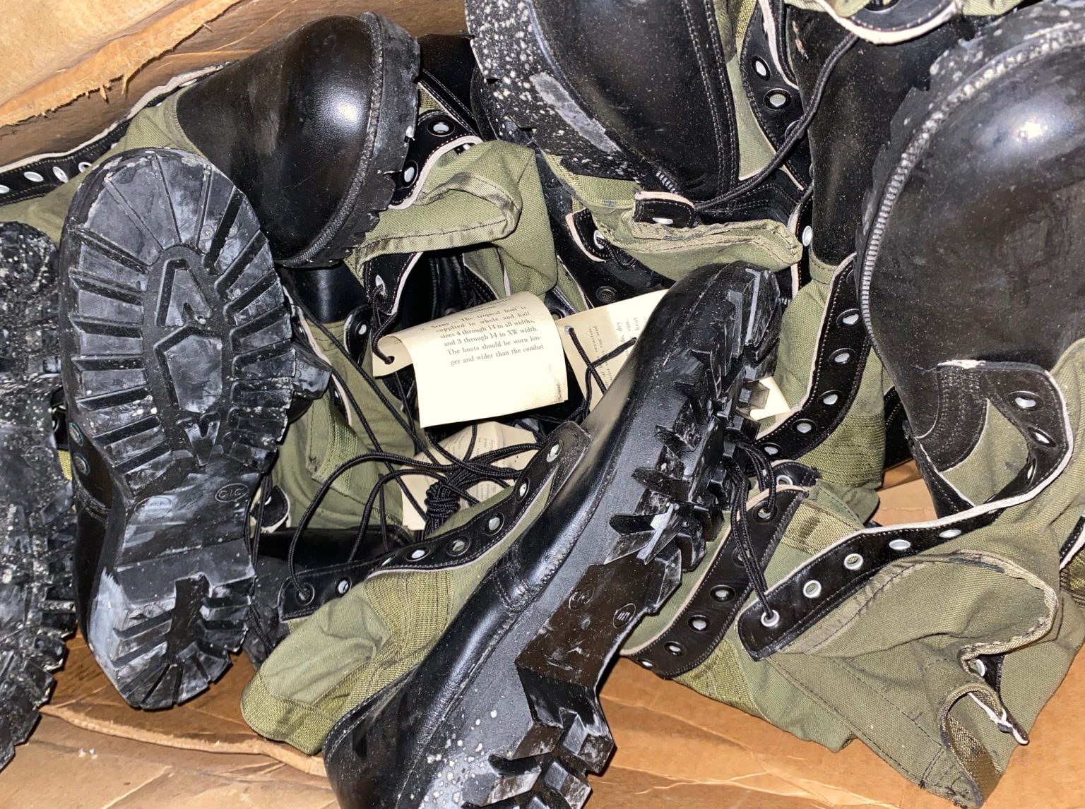 Vietnam Jungle Boots, 3rd Pattern with Vibram Sole 11N - Omahas Army ...