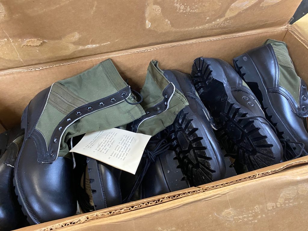 Vietnam Jungle Boots, 3rd Pattern with Vibram Sole 11N - Omahas Army ...