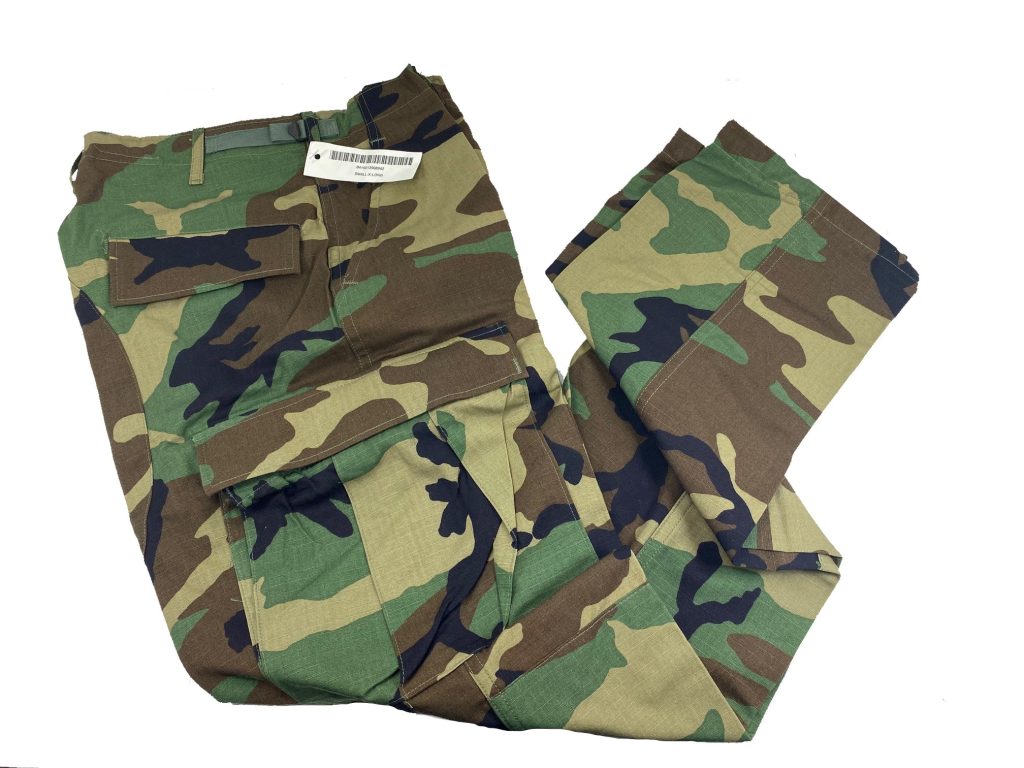 Woodland Bdu Trousers Small X-Long Issue, R/s - Omahas Army Navy Surplus