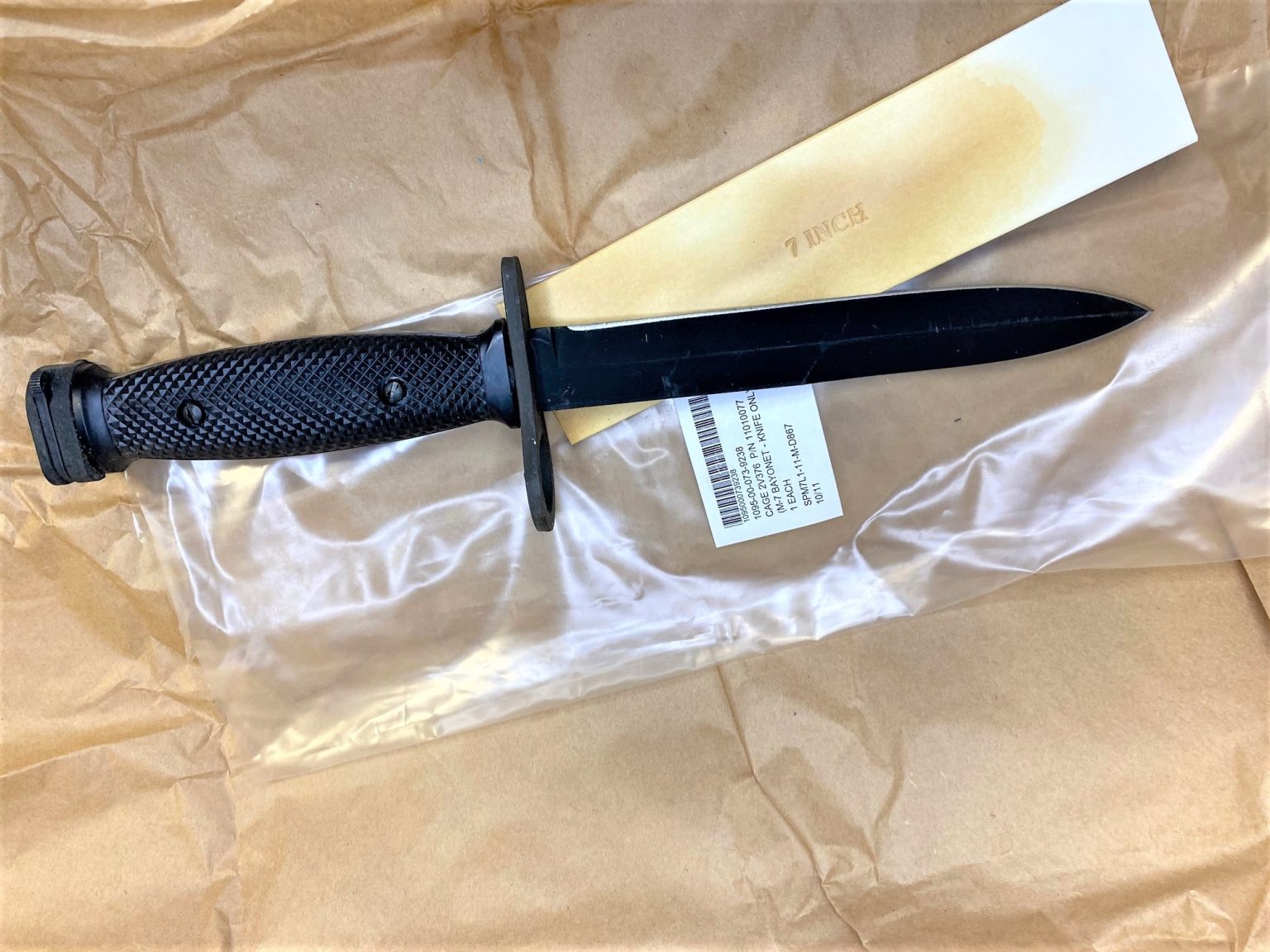 M7 Bayonet No Sheath, New - Omahas Army Navy Surplus