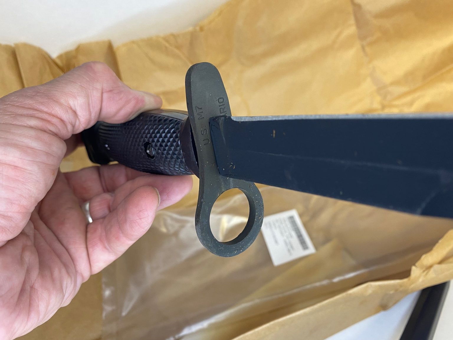 M7 Bayonet No Sheath, New - Omahas Army Navy Surplus