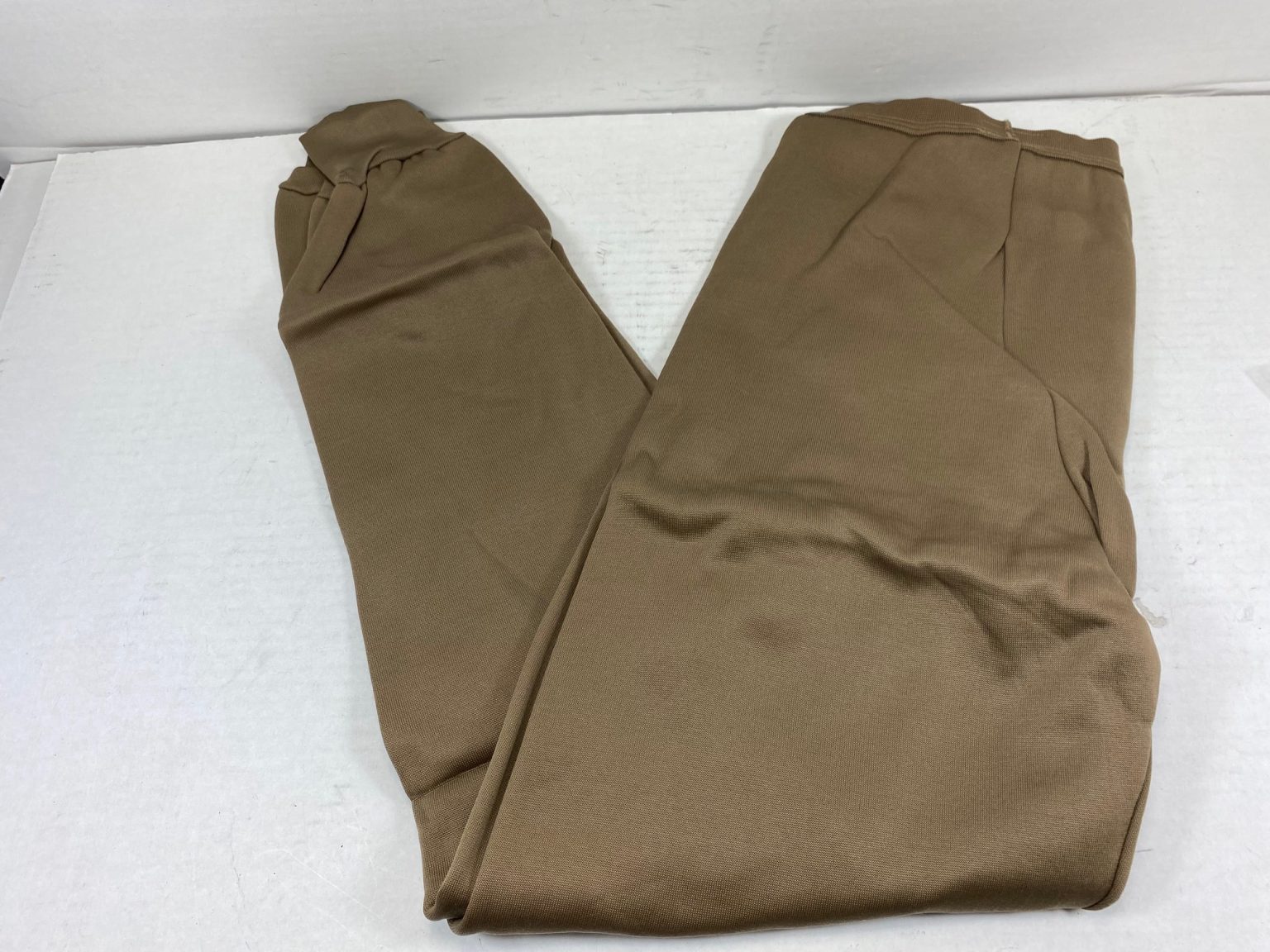 Polypro Thermals, Pants. Brown size XL, New - Omahas Army Navy Surplus