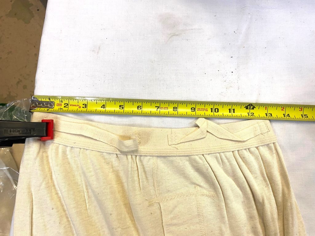 Long Underwear Pant, Wool/Cotton Small