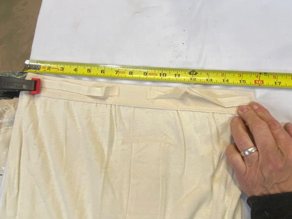 Long Underwear Pant, Wool/Cotton Small