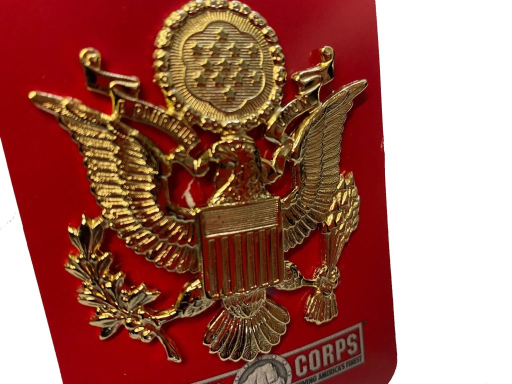 Army Cap Device, Officer - Omahas Army Navy Surplus