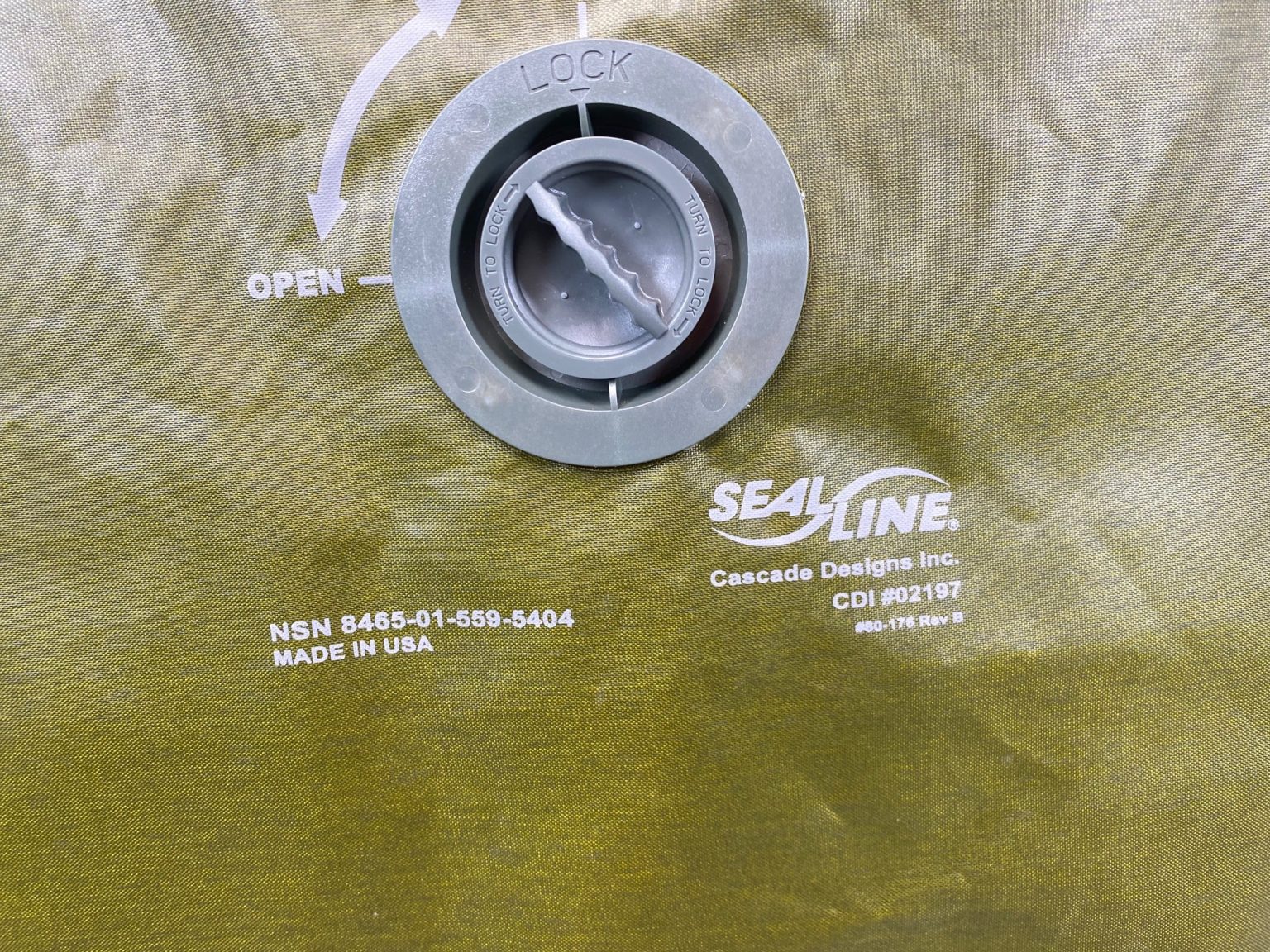 USMC Mac Sack Dry Bag, Waterproof - Omahas Army Navy Surplus